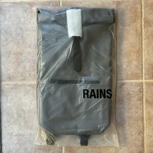Rains | Bags | Rains Rolltop Unisex Rucksack Backpack Waterproof In ...